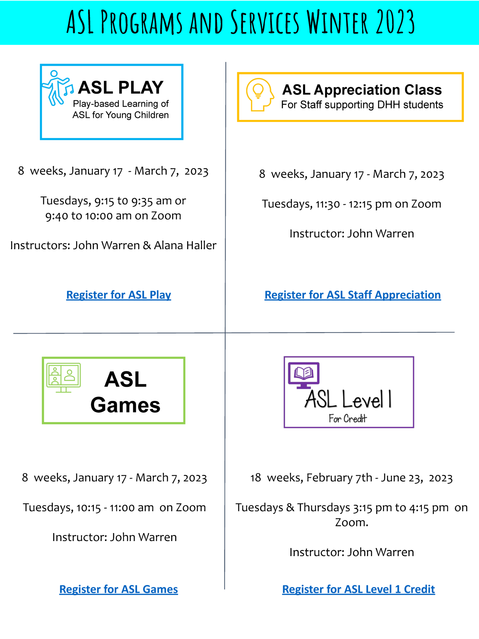 ASL Programs and Services - POPDHH